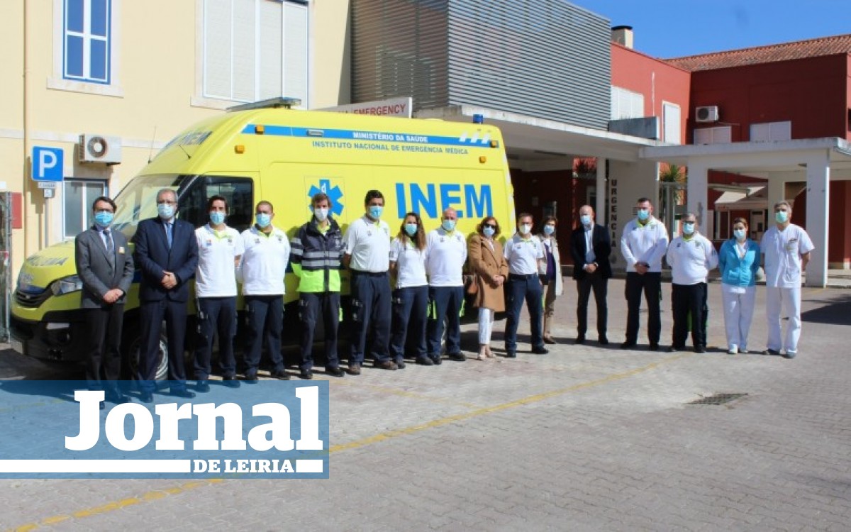 Jornal de Leiria - Ambulância SIV chega finalmente a Alcobaça