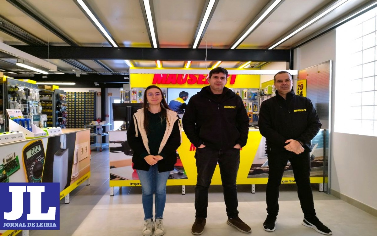 Jornal de Leiria - Mauser abriu loja e armazém em Leiria