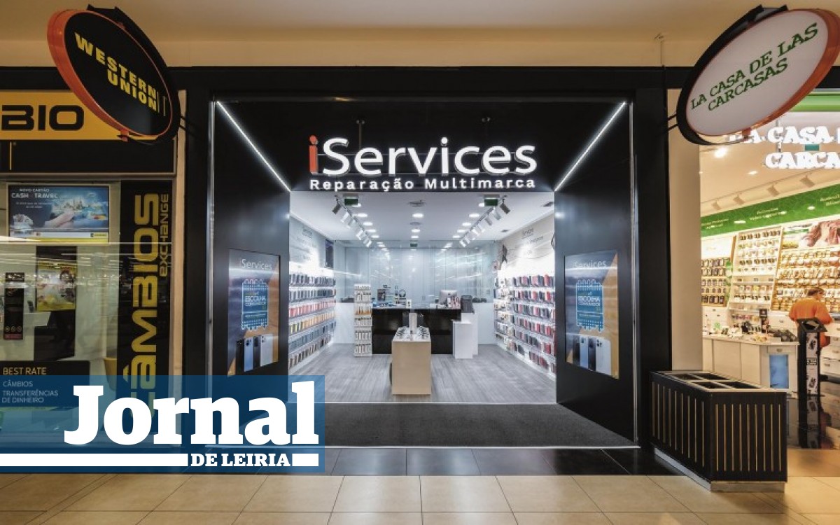 Jornal de Leiria - ISERVICES inaugura nova loja em Leiria no mês em que faz apelo ao amor