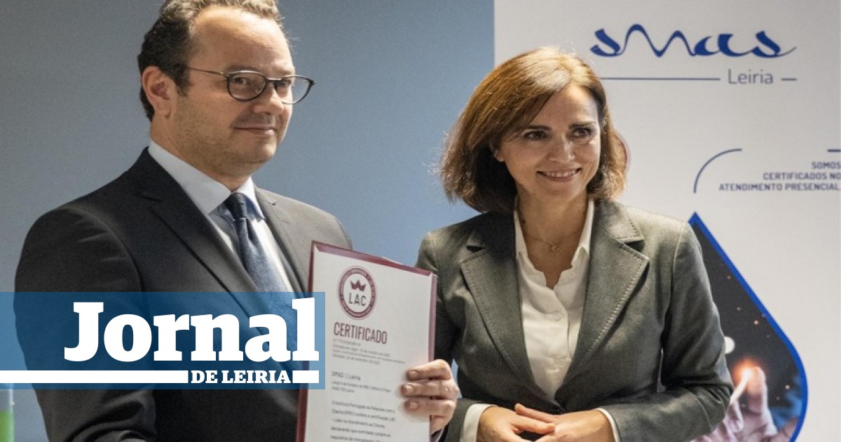 Jornal de Leiria - SMAS de Leiria reconhecidos no Atendimento ao Cliente